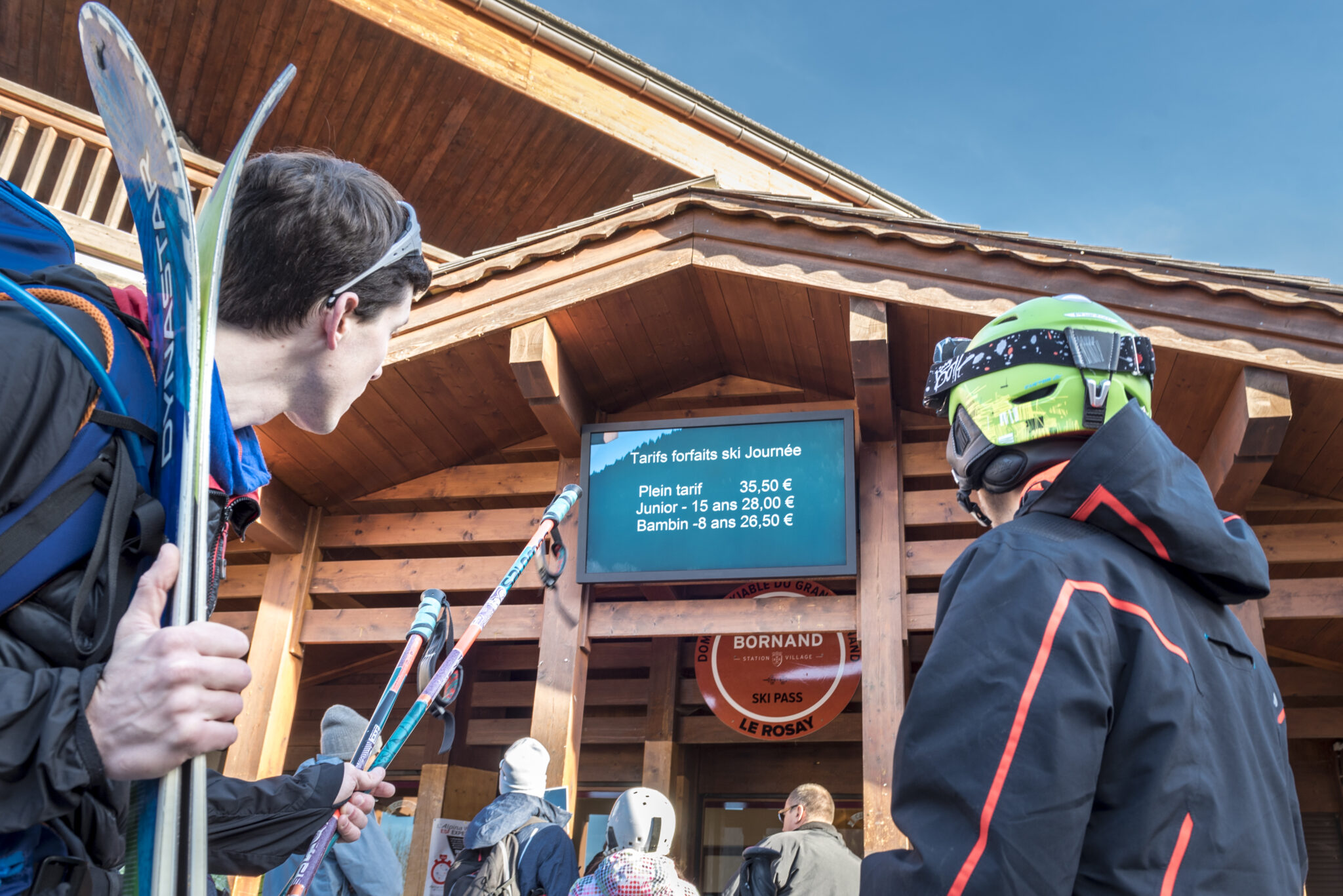 Digital displays ski area | Lumiplan