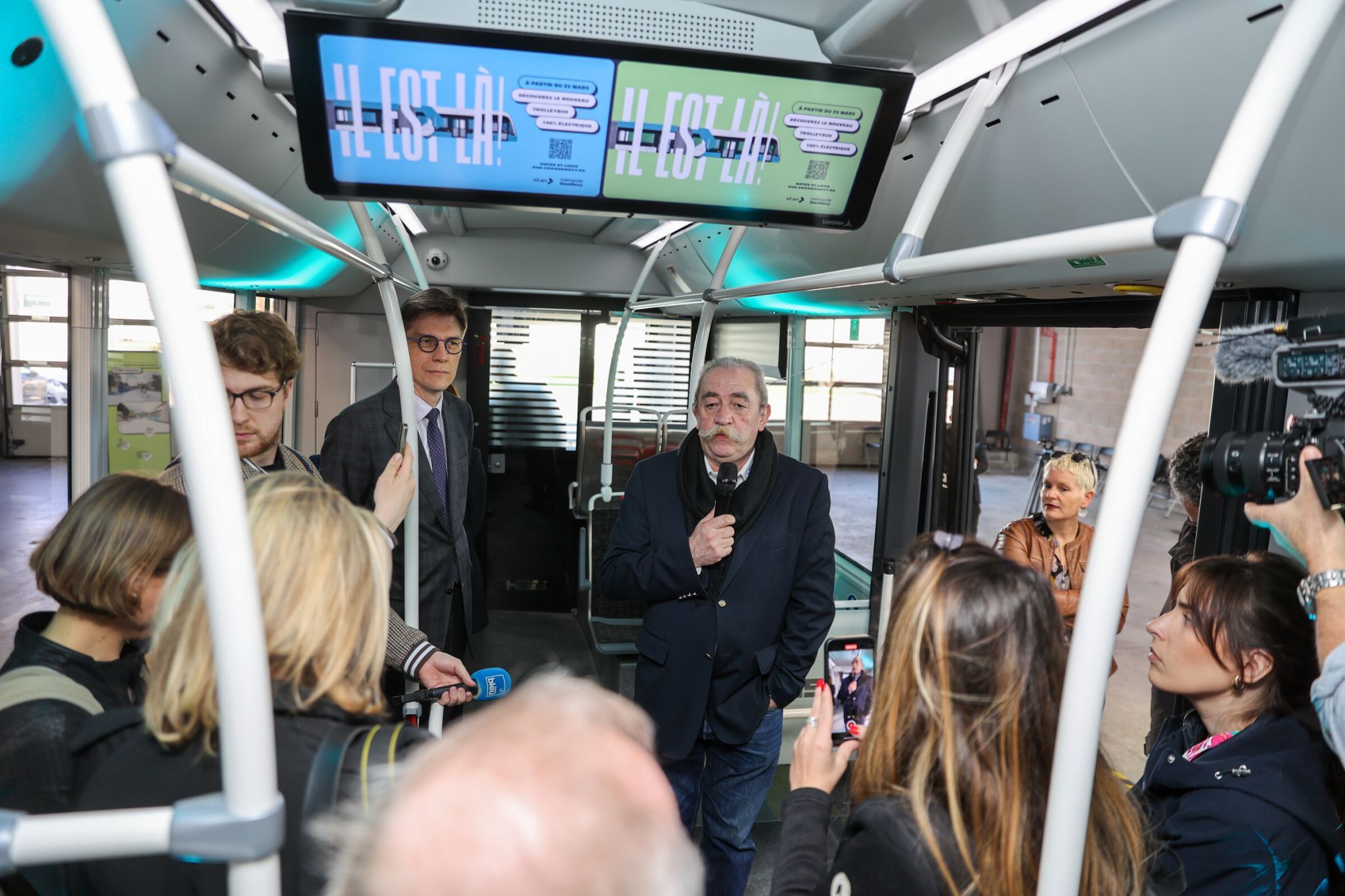 935 médias d’information voyageurs Lumiplan pour le réseau urbain STAN de Nancy | Lumiplan