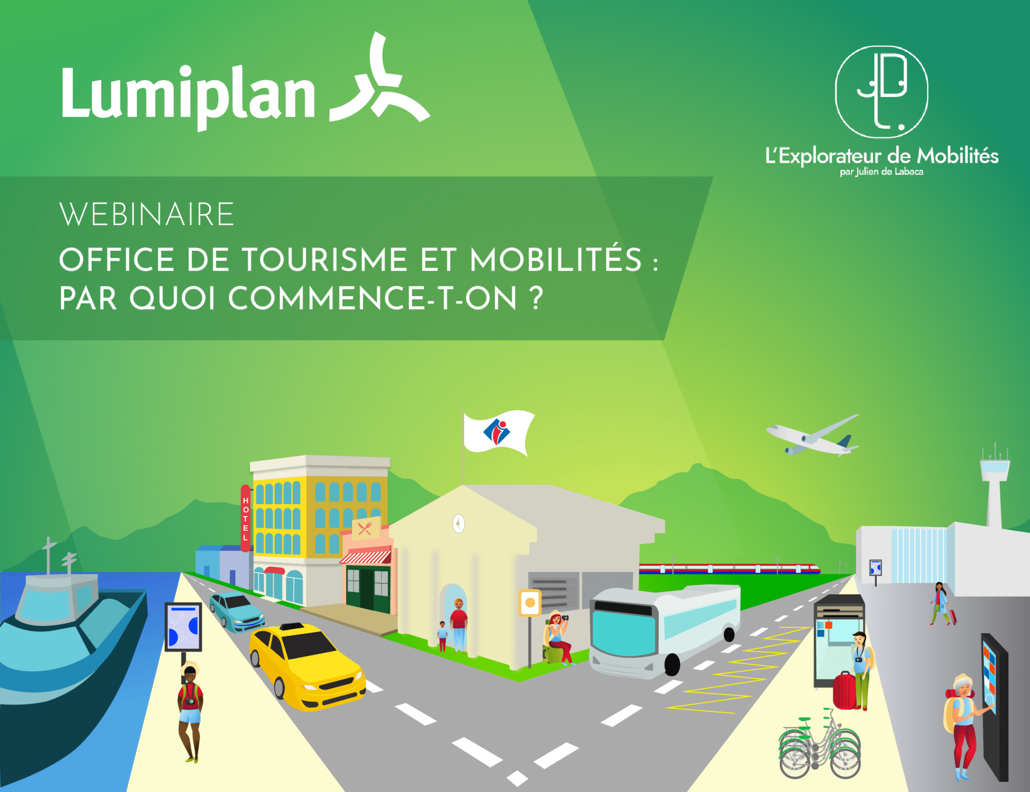 Tourisme et mobilités : des synergies possibles grâce aux offices de tourisme | Lumiplan